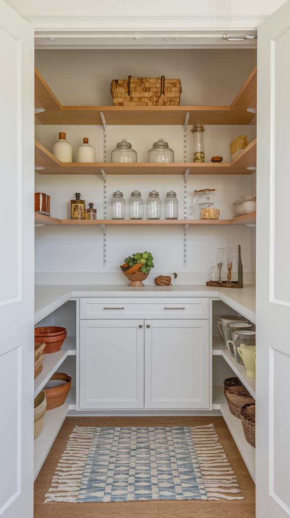 44 Walk-In Pantry Ideas for Optimal Organization: Design Layouts ...