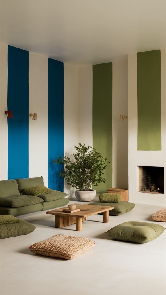 22 Blue and Green Living Room Ideas: Modern, Cozy, and Vintage Color ...