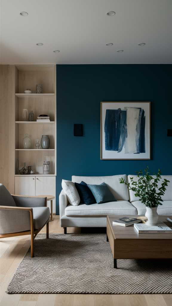 22 Gray and Blue Living Room Ideas | Modern Decor & Color Schemes