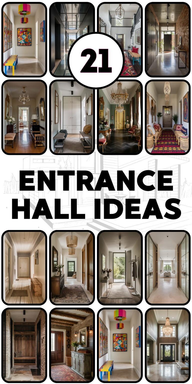 21 Entrance Hall Ideas for Small, Narrow, and Modern Luxury Spaces ...
