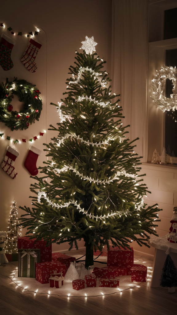 24 Cool White Christmas Light Tree Ideas for Stunning Holiday Decor ...