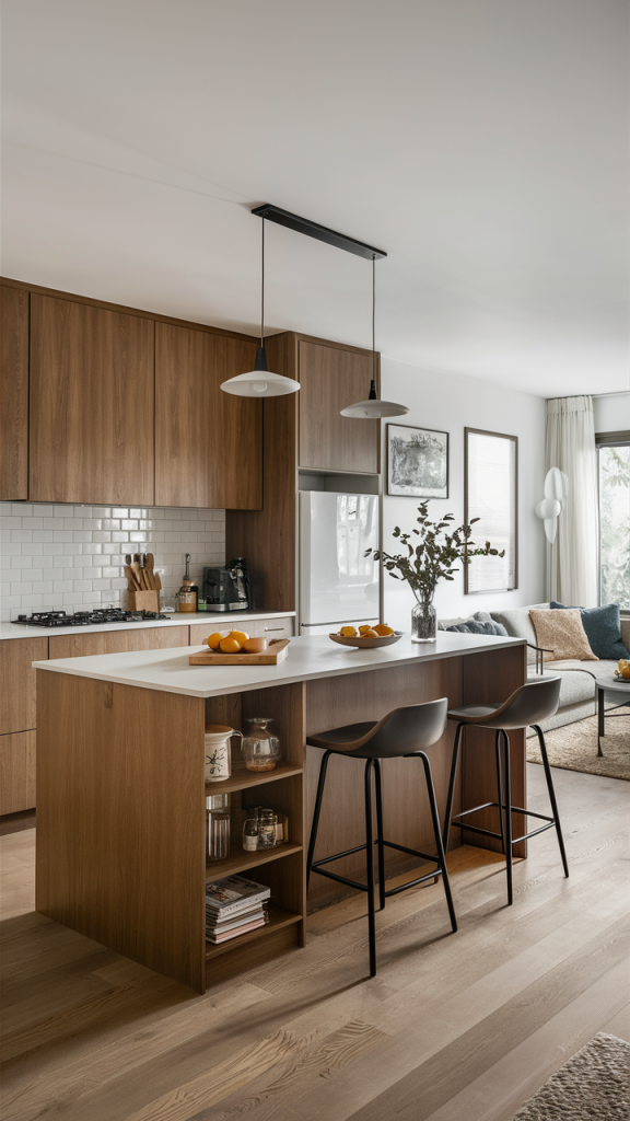 Open Kitchen 21 Ideas for Small Spaces | Modern Shelving, Cabinets ...