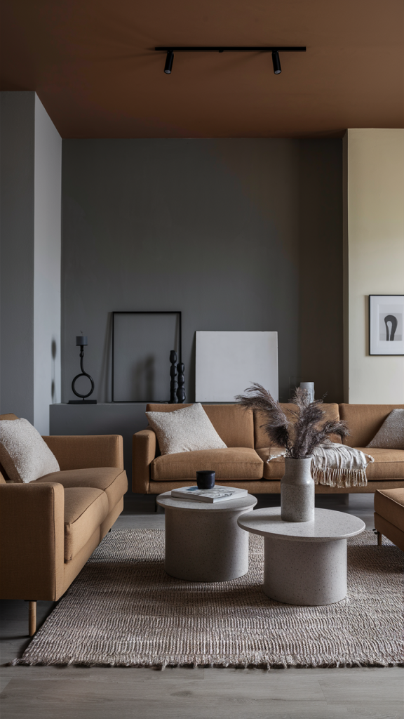 23 Brown Living Room Ideas: Color Schemes, Decor, and Cozy Aesthetic ...