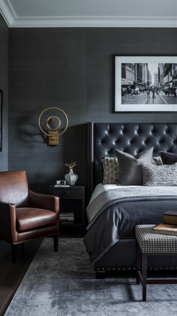 42 Stylish Men Bedroom Ideas for a Masculine and Cozy Interior | Decor ...