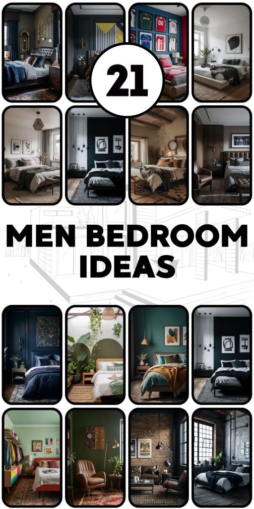 42 Stylish Men Bedroom Ideas for a Masculine and Cozy Interior | Decor ...