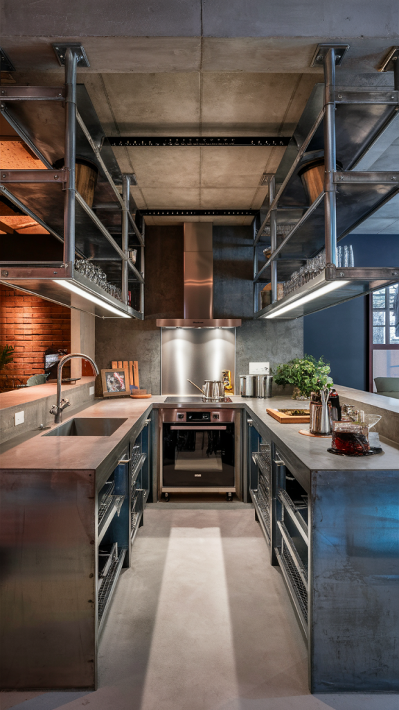 Open Kitchen 21 Ideas for Small Spaces | Modern Shelving, Cabinets ...