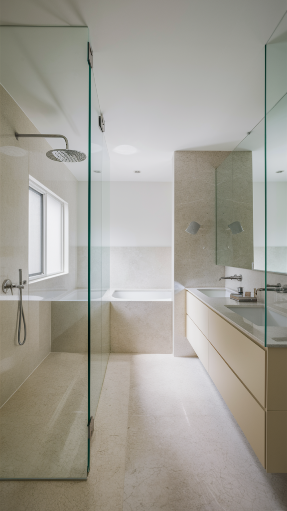 46 Half Wall Shower Ideas for Master Baths, Walk-Ins, and Small ...