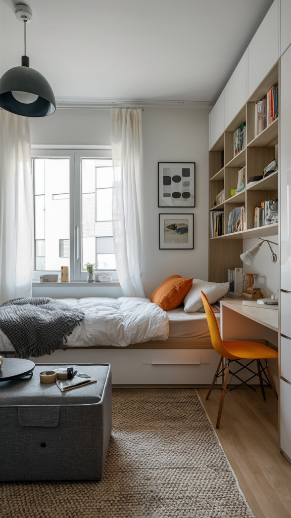 46 Best Studio Apartment Layout Ideas: Cozy, Minimalist, and Modern ...
