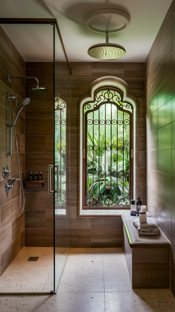 42 Stylish No Door Shower Ideas for Walk-In Master Baths, Small Spaces ...