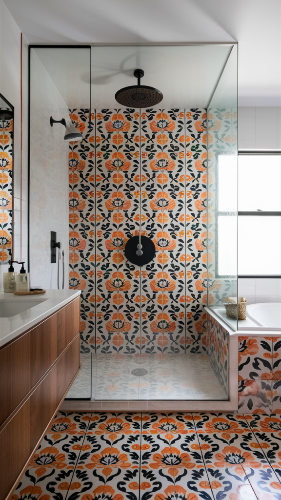 42 Stylish No Door Shower Ideas for Walk-In Master Baths, Small Spaces ...