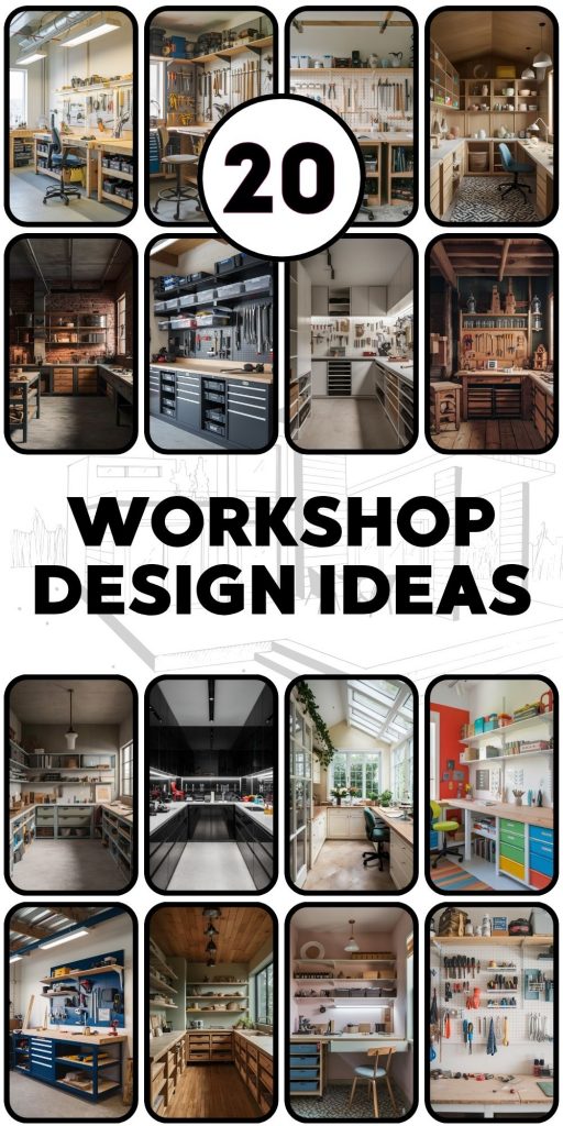 20 Creative Workshop Design Ideas for Small Spaces, Art Studios, and ...