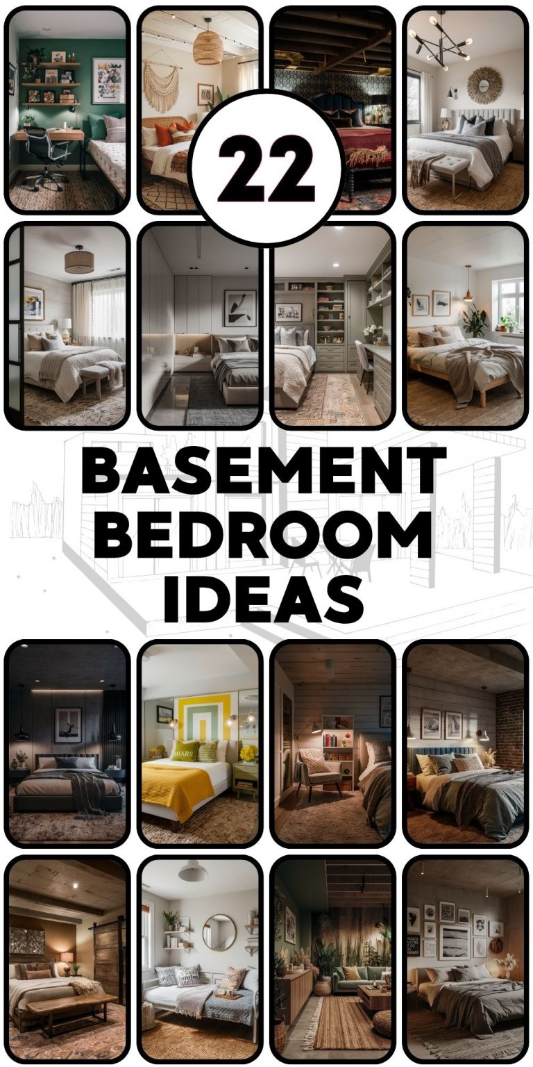Creative Basement Bedroom Ideas for Teens, Kids, Couples, and Small ...