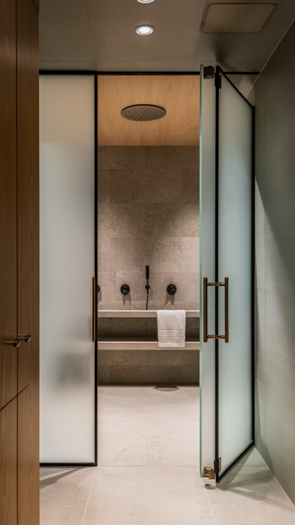 42 Stylish No Door Shower Ideas for Walk-In Master Baths, Small Spaces ...