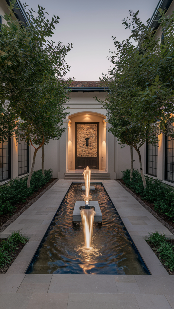 24 Modern Driveway Ideas | Concrete, Stones, Lights & Landscaping for ...