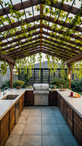 21 BBQ Shelter Ideas for Outdoor Kitchens, DIY, and Backyard Grill Areas