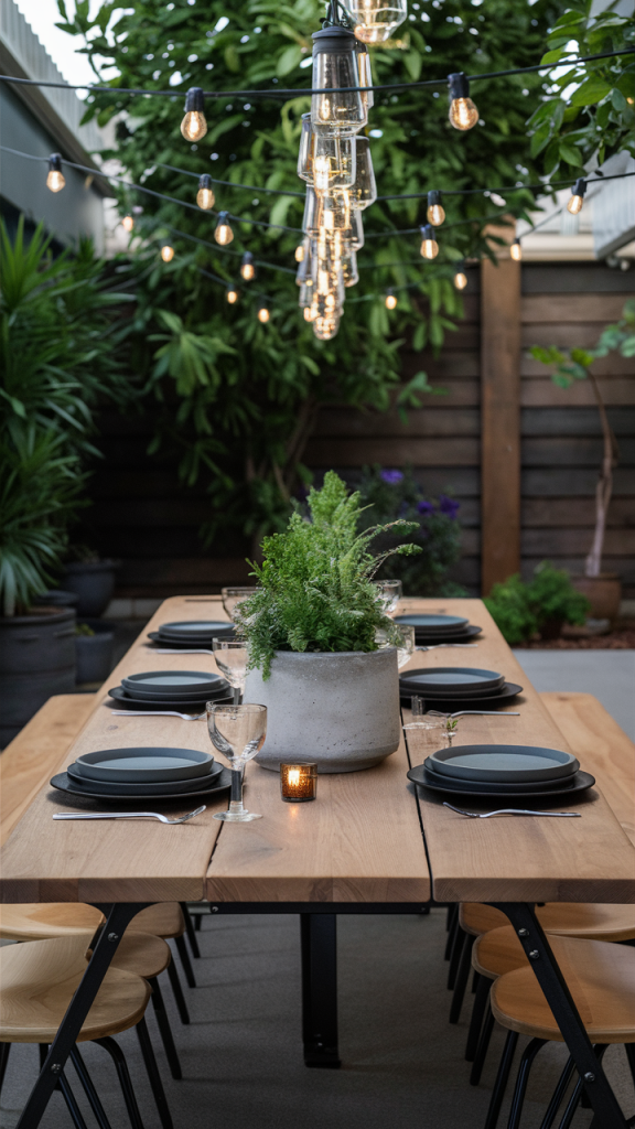 21 Stunning Outdoor Table Decor Ideas: Rustic, Minimalist, Bohemian & More