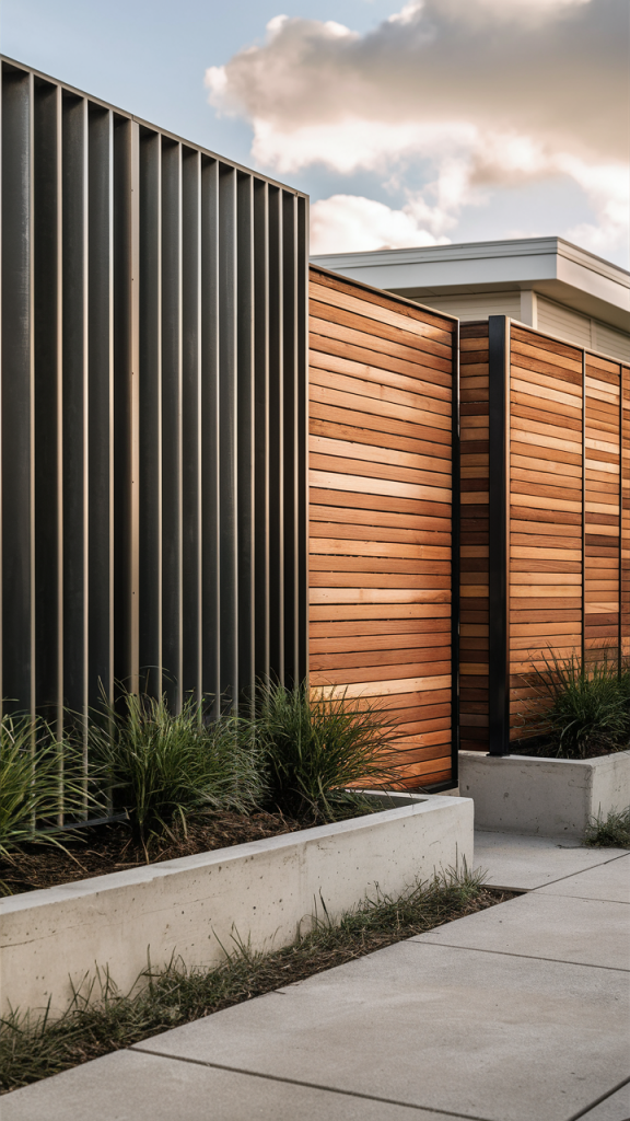 22 Creative Fence Design Ideas for Modern Privacy in Your Backyard and ...