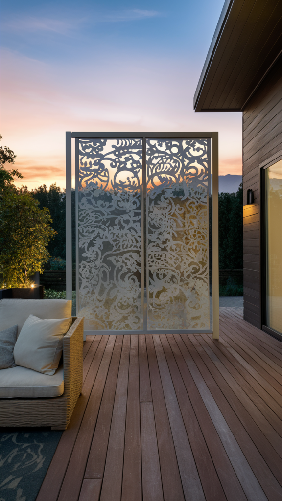 Creative Outdoor Privacy Screen 46 Ideas for Backyards, Decks, and Patios