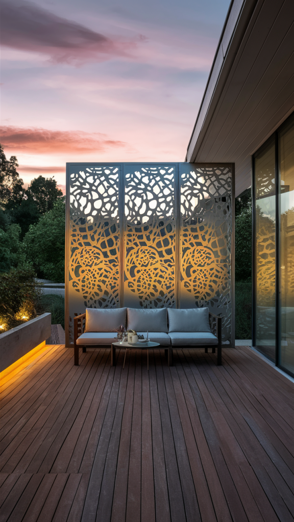 Creative Outdoor Privacy Screen 46 Ideas for Backyards, Decks, and Patios