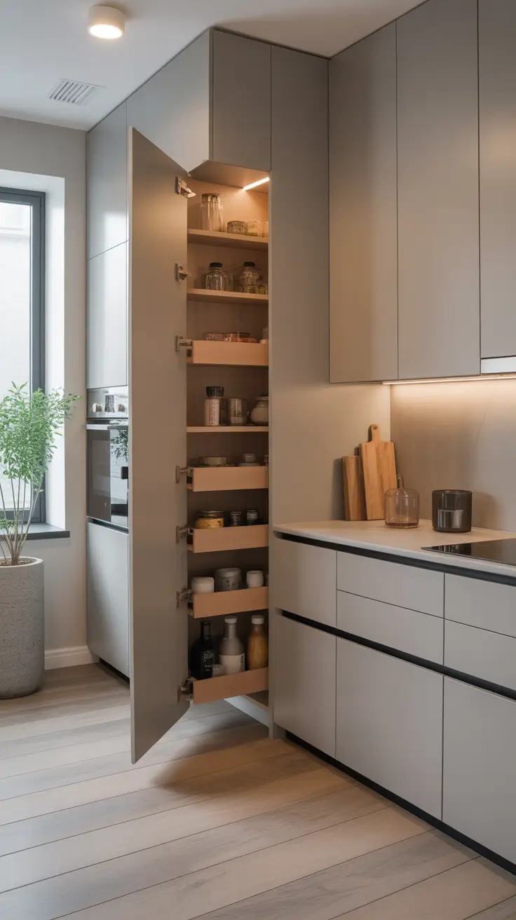 Hidden Pantry Ideas 2026 – Modern Kitchen Cabinets, Walk-In & Small ...
